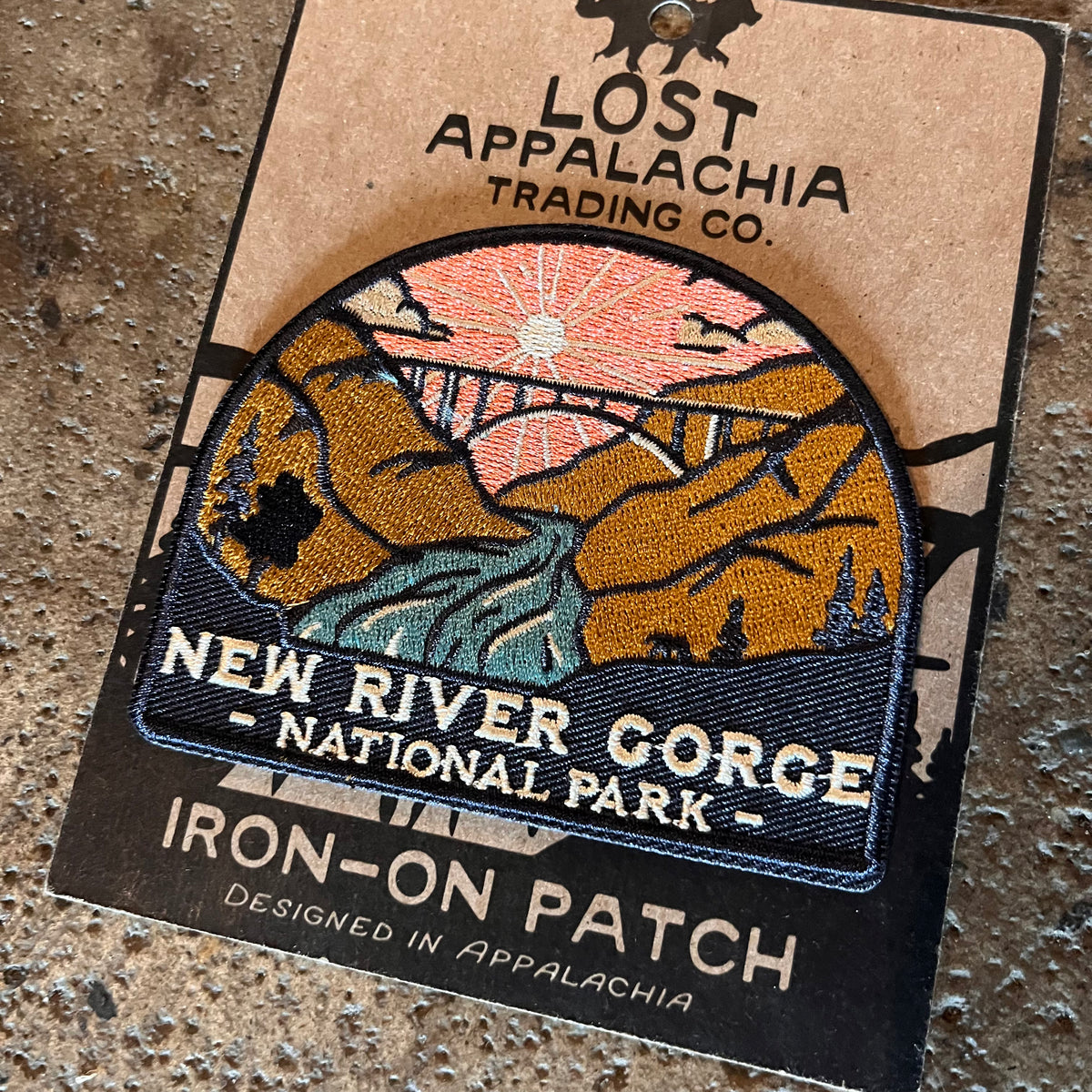 New River Gorge Bridge Patch – Lost Appalachia Trading Company