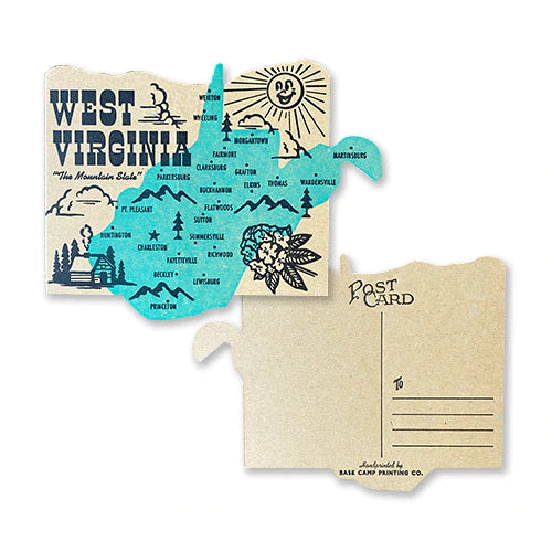 Virginia Of Printable Postcards Design And Print Your Own Custom