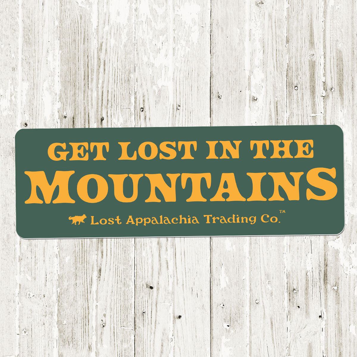 get lost sign